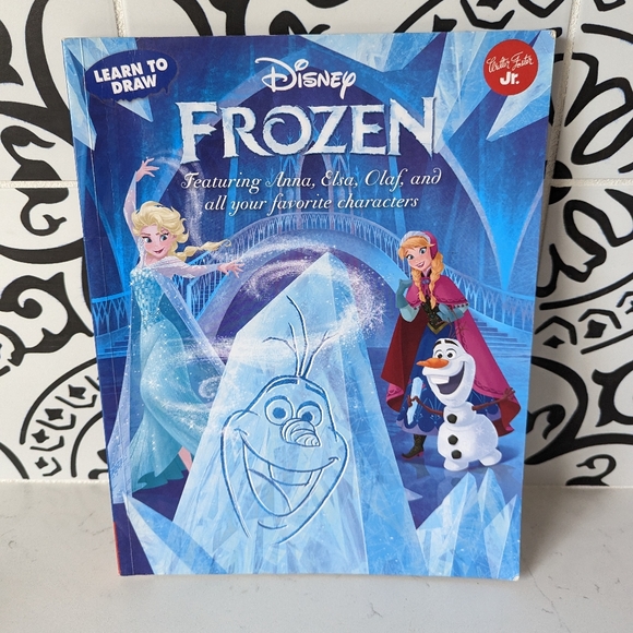 Disney | Other | Learn To Draw Disney Frozen Paperback How To Draw ...